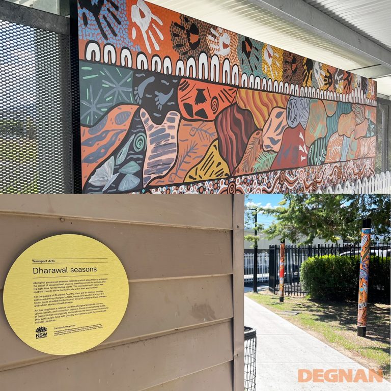 Recognising Aboriginal Culture at Dapto Station - Degnan